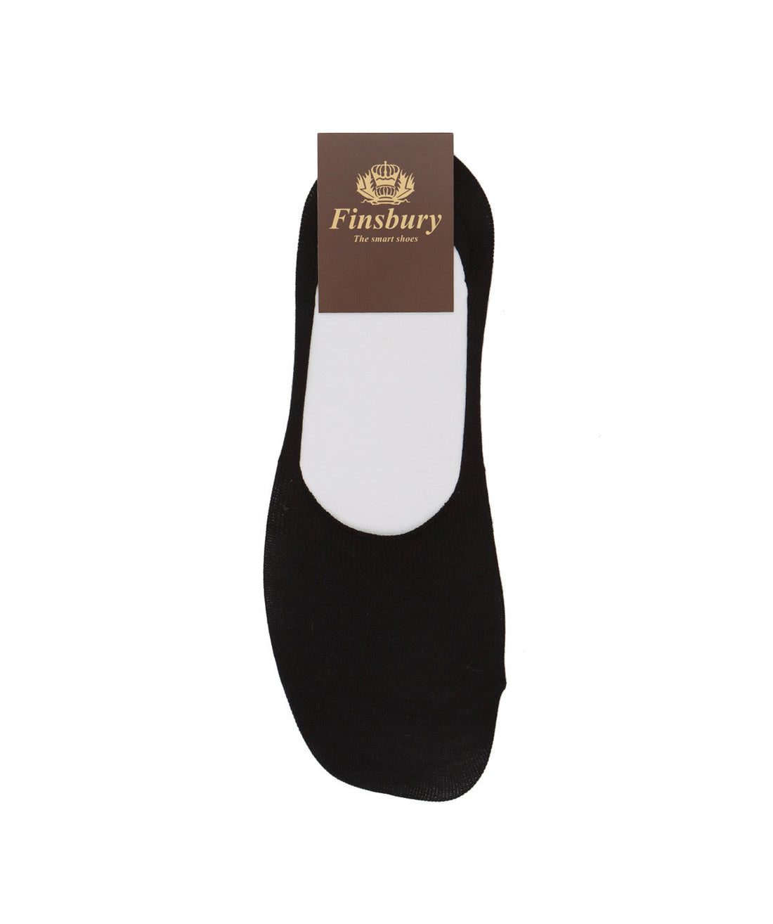 Invisible Black Sock - Finsbury Shoes